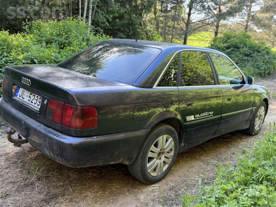 Черный Ауди Quattro 1997 в Кулдига, объемом двигателя 2.50 л и пробегом 570 тыс. км за 2450 €, фото 5 на AUTOMOTO.COM.LV