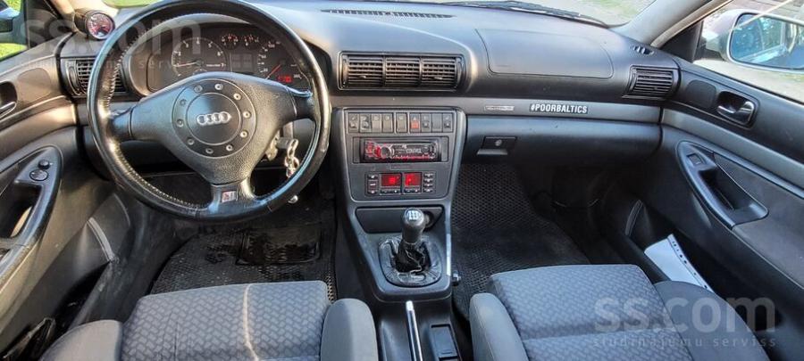 Melns Audi Quattro 1996 Jēkabpils, ar dzinēja tilpumu 1.80 L un nobraukumu 272 tūkst. km par 2500 €, foto 9 vietnē AUTOMOTO.COM.LV