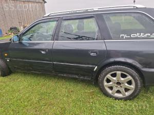 Melns Audi Quattro 1996 Gulbene, ar dzinēja tilpumu 2.50 L un nobraukumu 607 tūkst. km par 2000 €, foto  vietnē AUTOMOTO.COM.LV