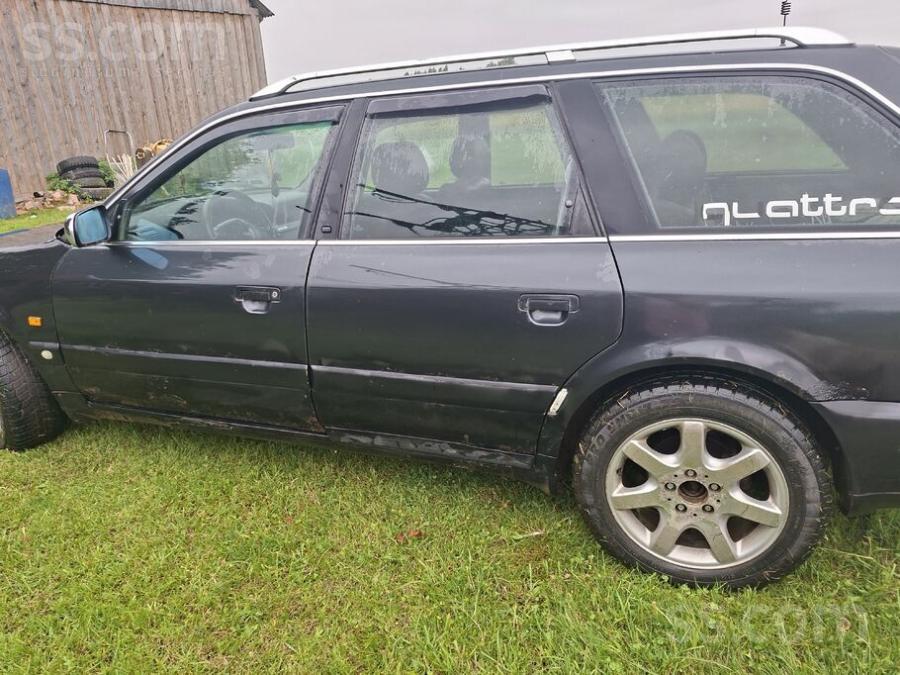 Melns Audi Quattro 1996 Gulbene, ar dzinēja tilpumu 2.50 L un nobraukumu 607 tūkst. km par 2000 €, foto 1 vietnē AUTOMOTO.COM.LV