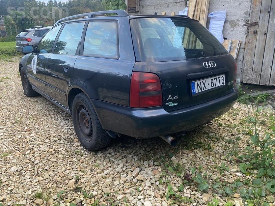 Черный Ауди Quattro 1997 в Рига, объемом двигателя 1.90 л и пробегом 277 тыс. км за 1450 €, фото 4 на AUTOMOTO.COM.LV