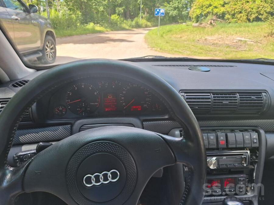 Black Audi Quattro 1998 in Valka, with an engine capacity of 2.80 L and mileage of 396 thousand km for 1800 €, photo 9 on AUTOMOTO.COM.LV