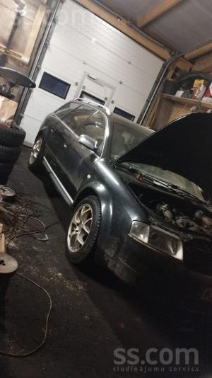 Black Audi Quattro 2001 in Cesis, with an engine capacity of 1.90 L and mileage of 446 thousand km for 2800 €, photo 12 on AUTOMOTO.COM.LV