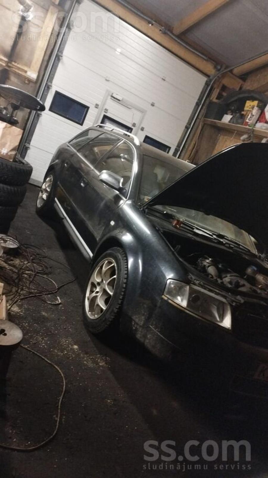 Black Audi Quattro 2001 in Cesis, with an engine capacity of 1.90 L and mileage of 446 thousand km for 2800 €, photo 12 on AUTOMOTO.COM.LV