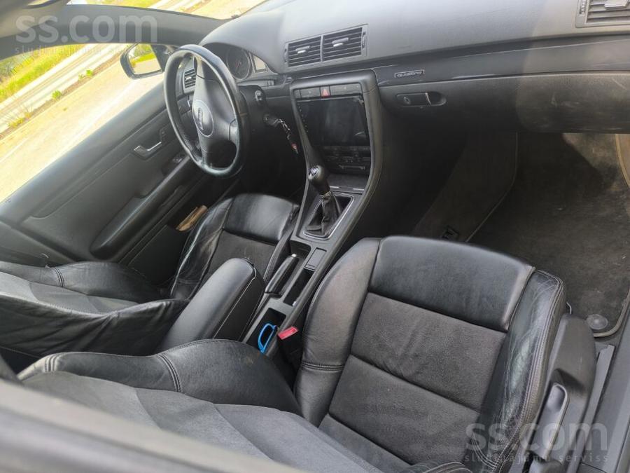 Melns Audi Quattro 2003 Valmiera, ar dzinēja tilpumu 1.80 L un nobraukumu 62 tūkst. km par 2350 €, foto 6 vietnē AUTOMOTO.COM.LV