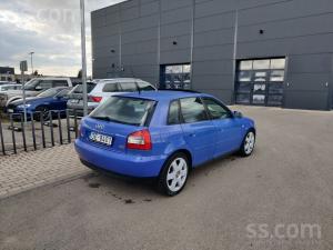 Blue Audi Quattro 2000 in Riga, with an engine capacity of 1.80 L and mileage of 203 thousand km for 2800 €, photo 5 on AUTOMOTO.COM.LV