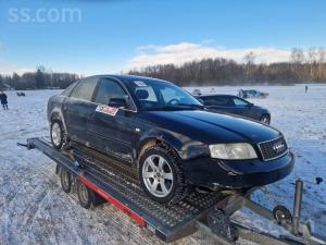Blue Audi Quattro 2003 in Valmiera, with an engine capacity of 2.70 L and mileage of 180 thousand km for 1450 €, photo 6 on AUTOMOTO.COM.LV
