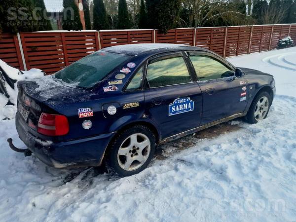 Blue Audi Quattro 1996 in Valmiera, with an engine capacity of 2.80 L and mileage of 353 thousand km for 1500 €, photo 3 on AUTOMOTO.COM.LV