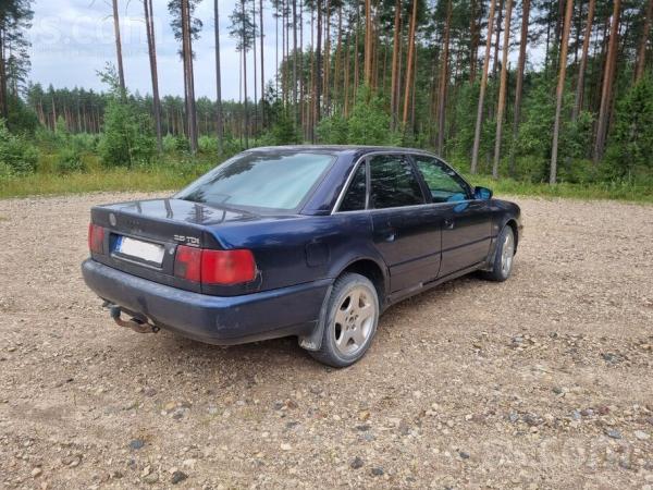 Blue Audi Quattro 1996 in Balvi, with an engine capacity of 2.50 L and mileage of 530 thousand km for 1650 €, photo 3 on AUTOMOTO.COM.LV