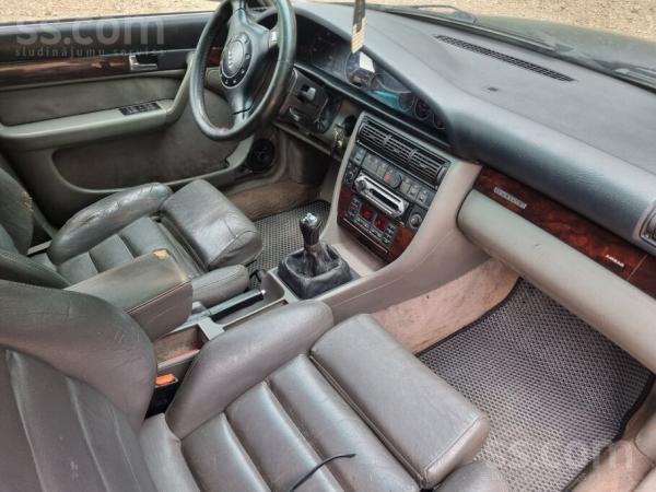 Blue Audi Quattro 1996 in Balvi, with an engine capacity of 2.50 L and mileage of 530 thousand km for 1650 €, photo 5 on AUTOMOTO.COM.LV
