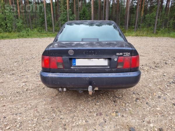 Blue Audi Quattro 1996 in Balvi, with an engine capacity of 2.50 L and mileage of 530 thousand km for 1650 €, photo 6 on AUTOMOTO.COM.LV