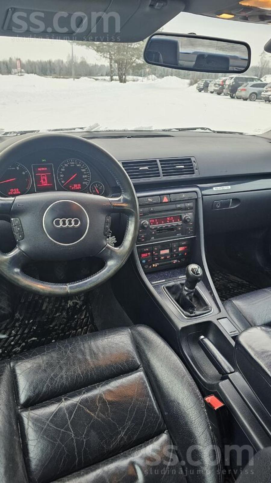 Blue Audi Quattro 2002 in Cesis, with an engine capacity of 1.80 L and mileage of 271 thousand km for 2500 €, photo 6 on AUTOMOTO.COM.LV