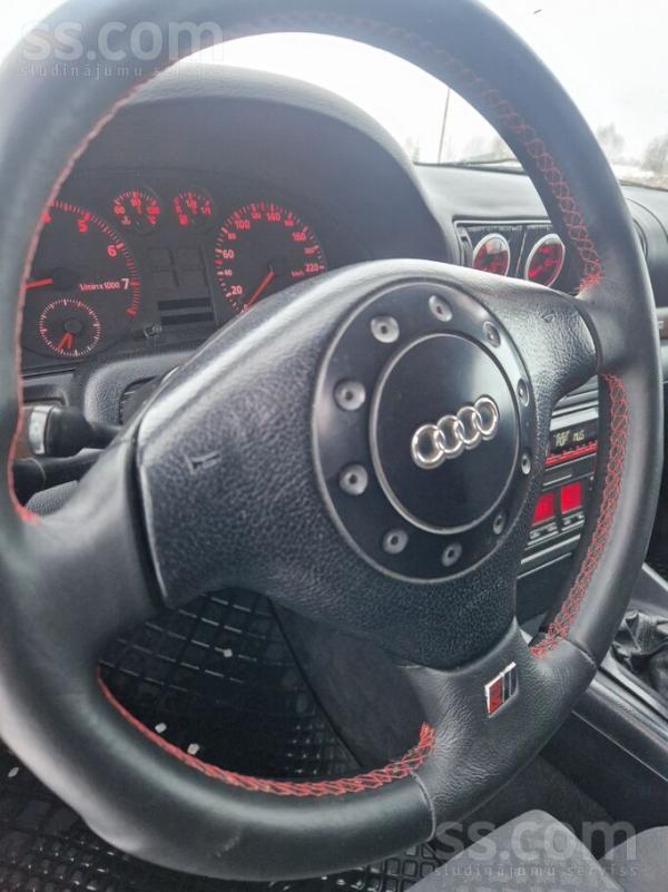 Blue Audi Quattro 1996 in Bauska, with an engine capacity of 1.80 L and mileage of 393 thousand km for 2400 €, photo 9 on AUTOMOTO.COM.LV