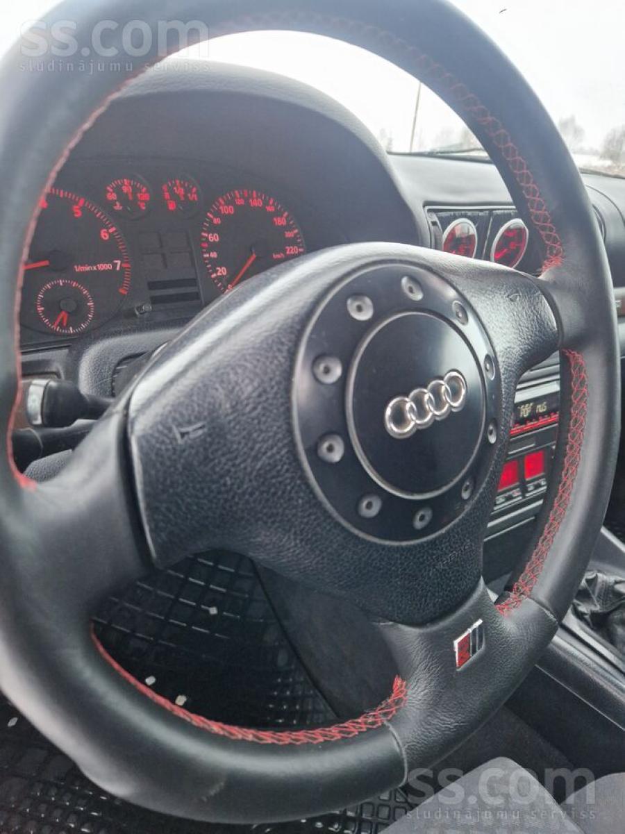 Синий Ауди Quattro 1996 в Бауска, объемом двигателя 1.80 л и пробегом 393 тыс. км за 2400 €, фото 10 на AUTOMOTO.COM.LV