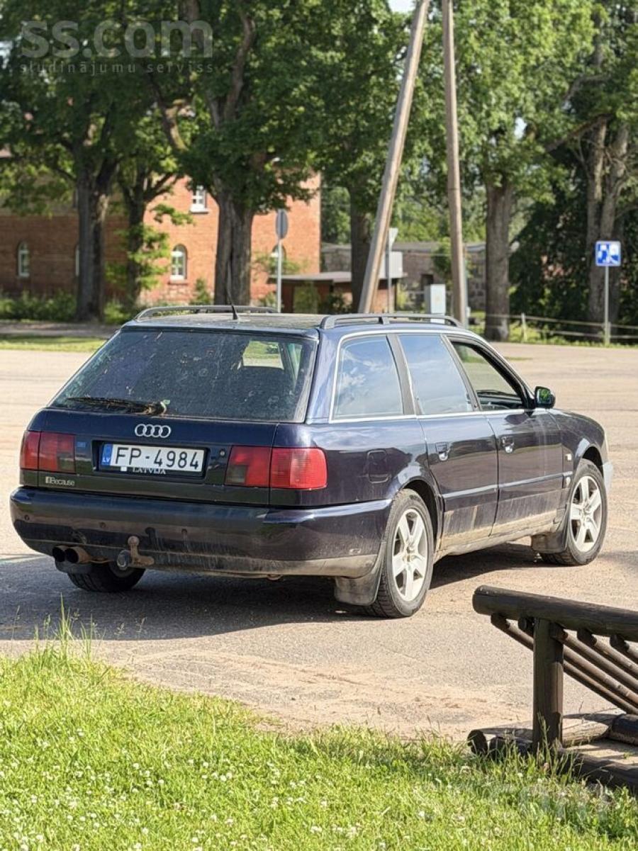 Blue Audi Quattro 1996 in Valmiera, with an engine capacity of 2.50 L and mileage of 502 thousand km for 2150 €, photo 5 on AUTOMOTO.COM.LV