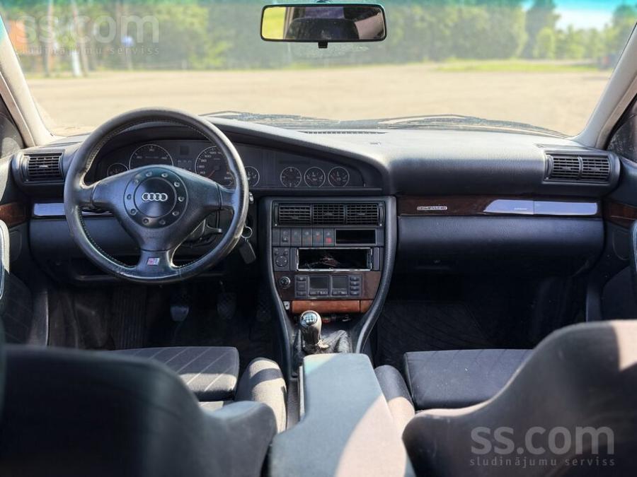 Blue Audi Quattro 1996 in Valmiera, with an engine capacity of 2.50 L and mileage of 502 thousand km for 2150 €, photo 7 on AUTOMOTO.COM.LV