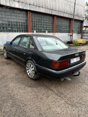 Зеленый Ауди Quattro 1992 в Рига, объемом двигателя 2.60 л и пробегом 300 тыс. км за 3500 €, фото 3 на AUTOMOTO.COM.LV