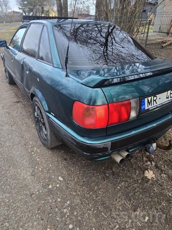 Zaļš Audi Quattro 1993 Rīga, ar dzinēja tilpumu 1.80 L un nobraukumu 277 tūkst. km par 3100 €, foto 5 vietnē AUTOMOTO.COM.LV
