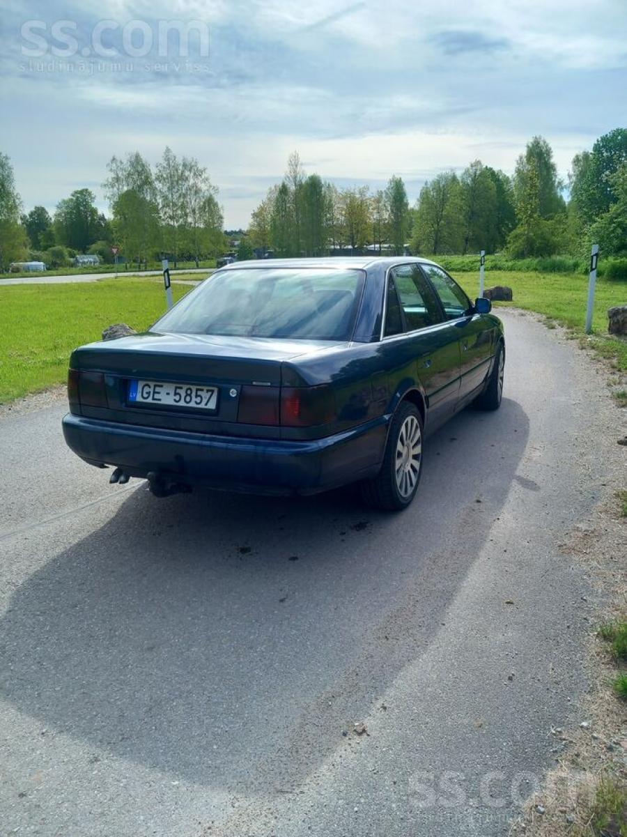 Green Audi Quattro 1996 in Kuldiga, with an engine capacity of 2.50 L and mileage of 418 thousand km for 2500 €, photo 2 on AUTOMOTO.COM.LV
