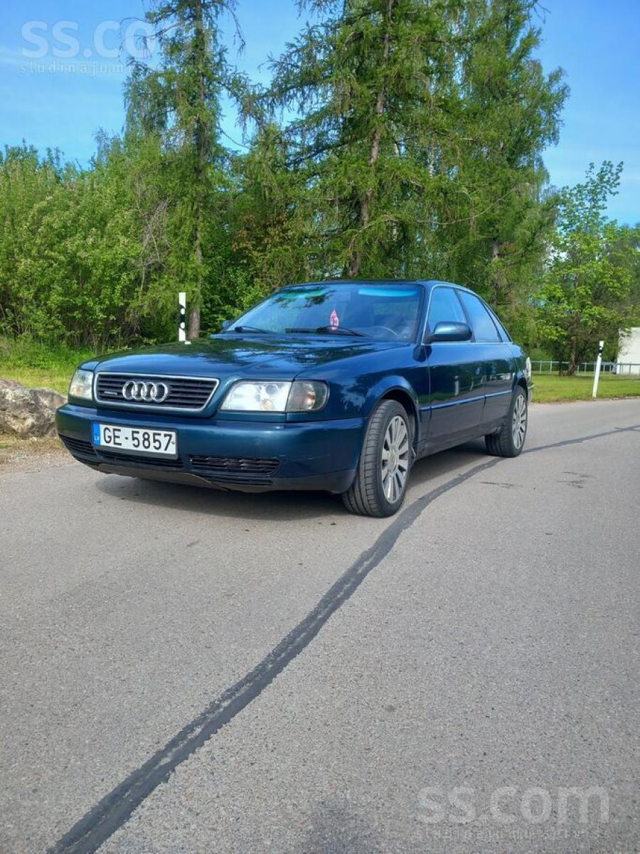 Green Audi Quattro 1996 in Kuldiga, with an engine capacity of 2.50 L and mileage of 418 thousand km for 2500 €, photo 4 on AUTOMOTO.COM.LV