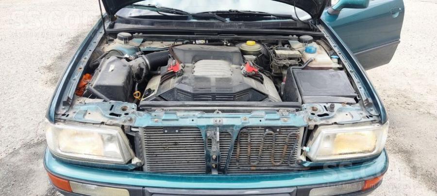 Зеленый Ауди Quattro 1994 в Елгава, объемом двигателя 2.80 л и пробегом 370 тыс. км за 2500 €, фото 3 на AUTOMOTO.COM.LV