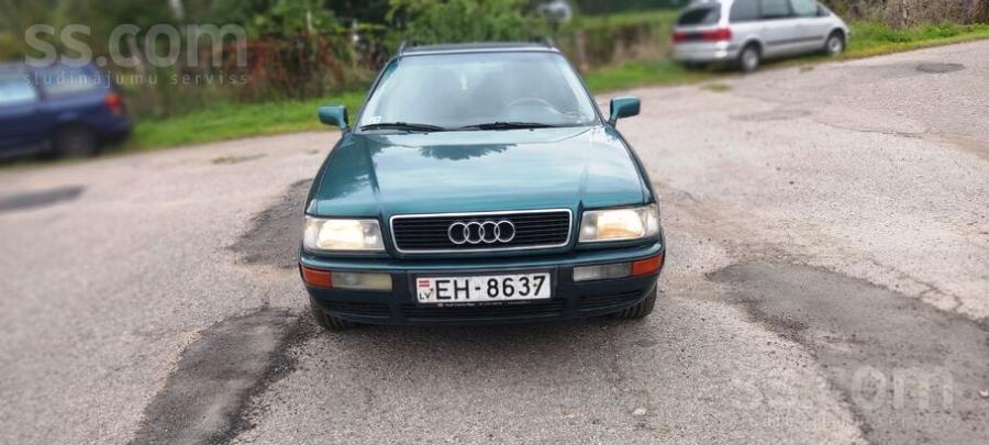 Зеленый Ауди Quattro 1994 в Елгава, объемом двигателя 2.80 л и пробегом 370 тыс. км за 2500 €, фото 11 на AUTOMOTO.COM.LV