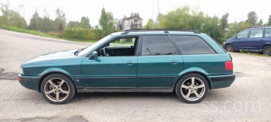 Зеленый Ауди Quattro 1994 в Елгава, объемом двигателя 2.80 л и пробегом 370 тыс. км за 2500 €, фото 17 на AUTOMOTO.COM.LV