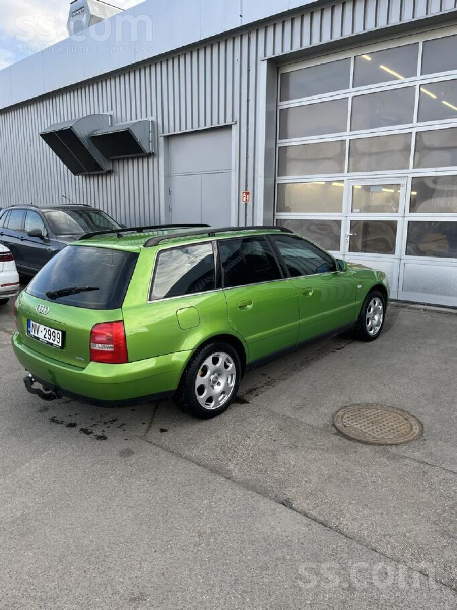 Зеленый Ауди Quattro 2000 в Бауска, объемом двигателя 2.50 л и пробегом 265 тыс. км за 4380 €, фото 1 на AUTOMOTO.COM.LV