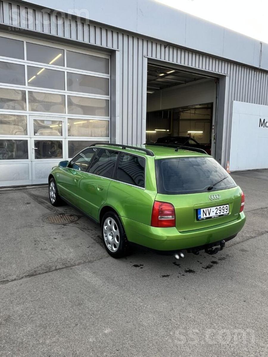 Зеленый Ауди Quattro 2000 в Бауска, объемом двигателя 2.50 л и пробегом 265 тыс. км за 4380 €, фото 5 на AUTOMOTO.COM.LV