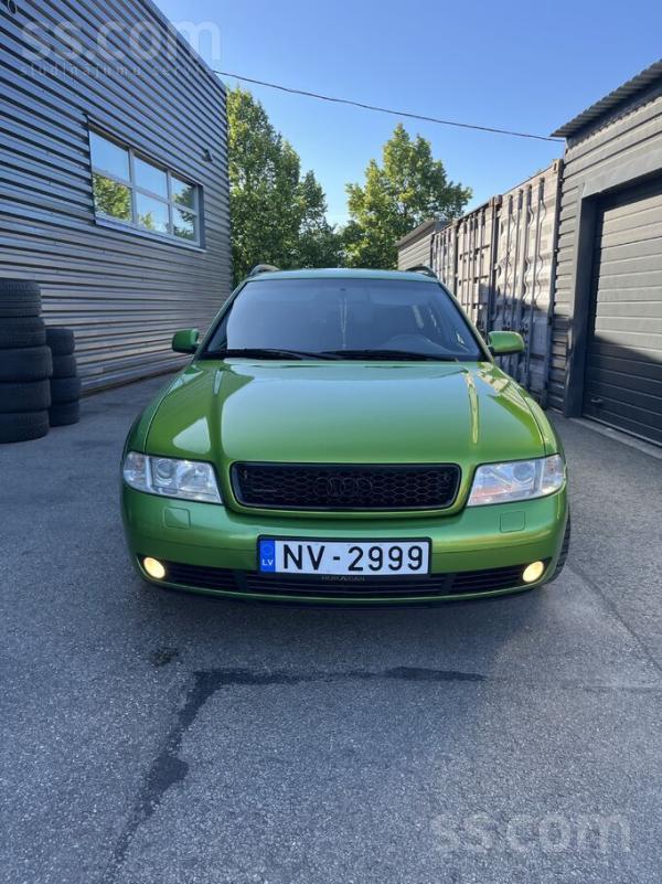 Зеленый Ауди Quattro 2000 в Бауска, объемом двигателя 2.50 л и пробегом 265 тыс. км за 4400 €, фото 1 на AUTOMOTO.COM.LV