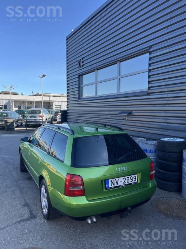 Зеленый Ауди Quattro 2000 в Бауска, объемом двигателя 2.50 л и пробегом 265 тыс. км за 4400 €, фото 4 на AUTOMOTO.COM.LV