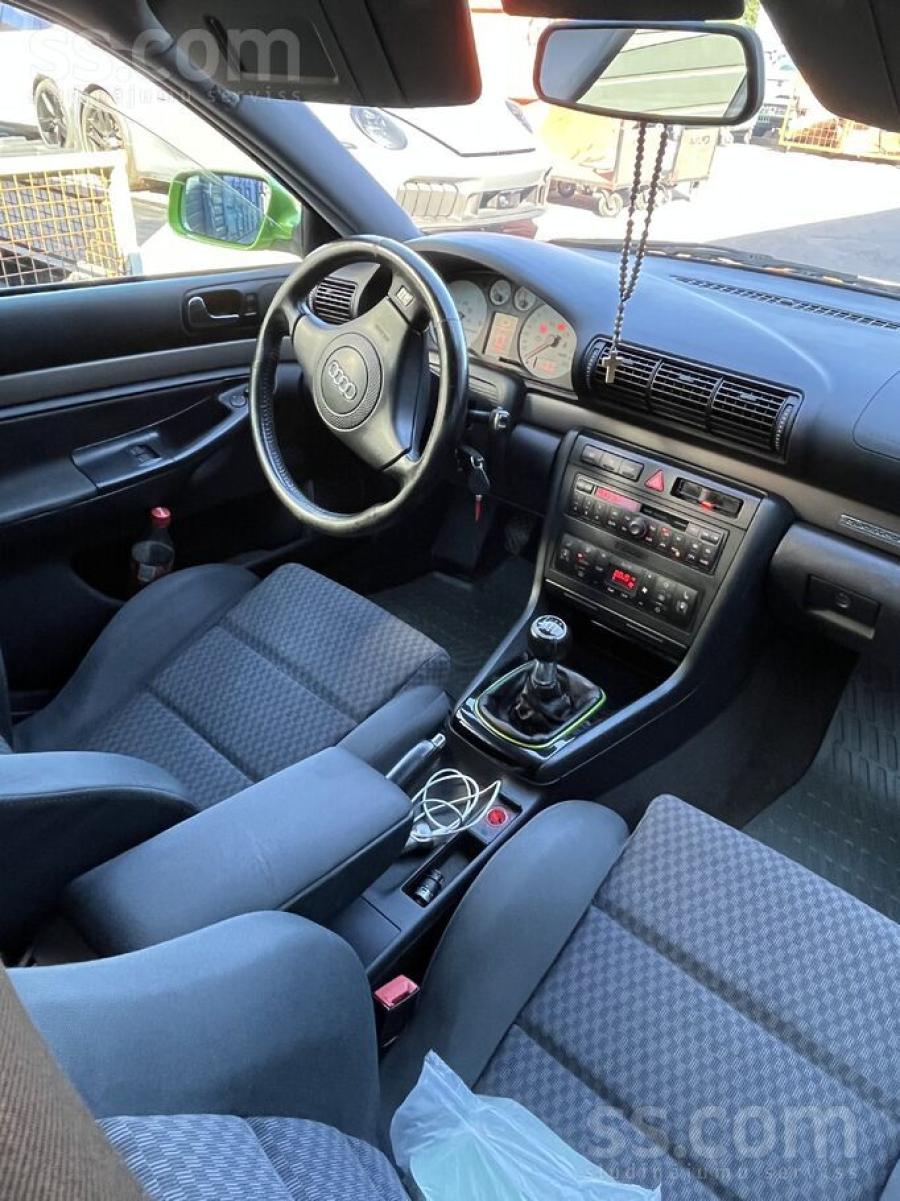 Green Audi Quattro 2000 in Bauska, with an engine capacity of 2.50 L and mileage of 265 thousand km for 4400 €, photo 10 on AUTOMOTO.COM.LV