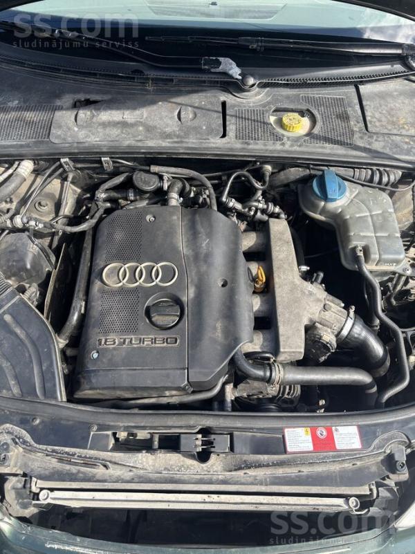 Green Audi Quattro 2002 in Cesis, with an engine capacity of 1.80 L and mileage of 270 thousand km for 2300 €, photo 7 on AUTOMOTO.COM.LV