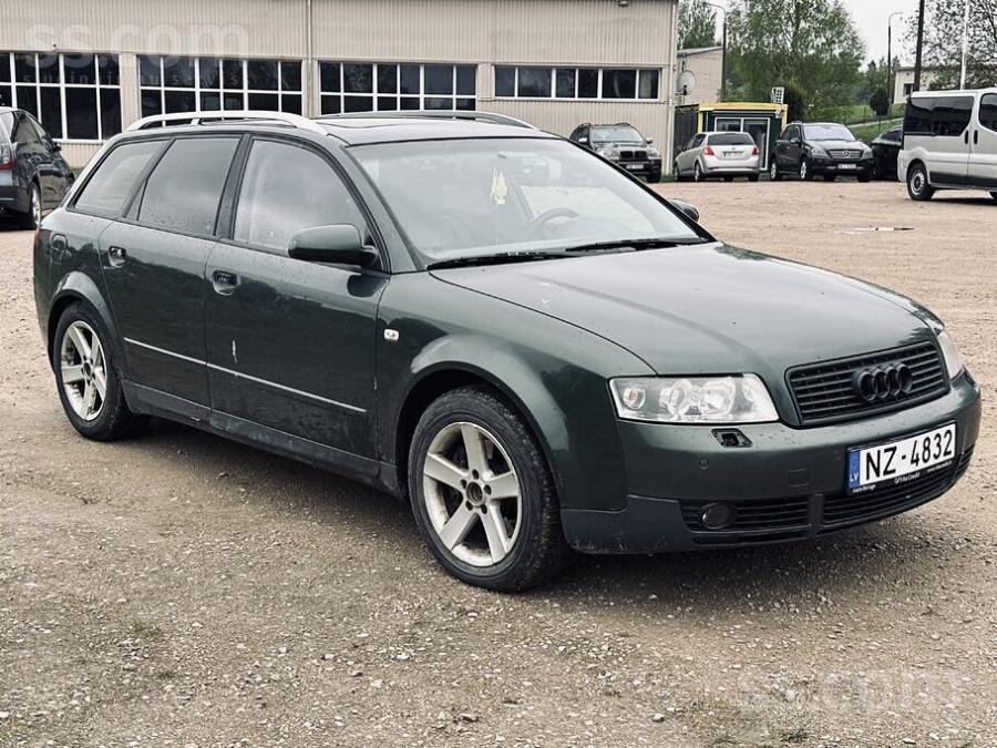 Zaļš Audi Quattro 2003 Rēzekne, ar dzinēja tilpumu 2.50 L un nobraukumu 362 tūkst. km par 1050 €, foto 1 vietnē AUTOMOTO.COM.LV