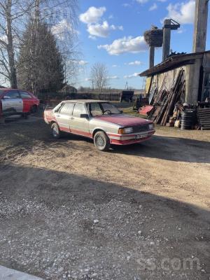Grey Audi Quattro 1985 in Saldus, with an engine capacity of 1.80 L and mileage of 439 thousand km for 750 €, photo  on AUTOMOTO.COM.LV