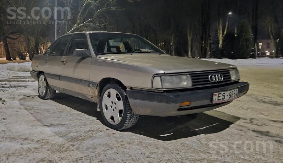 Pelēks Audi Quattro 1986 Jēkabpils, ar dzinēja tilpumu 2.50 L un nobraukumu 354 tūkst. km par 3100 €, foto 1 vietnē AUTOMOTO.COM.LV