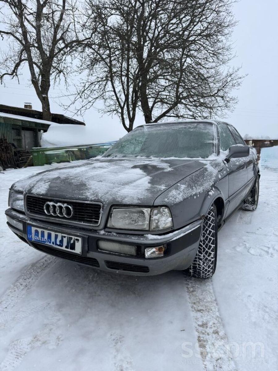 Pelēks Audi Quattro 1993 Kuldīga, ar dzinēja tilpumu 2.80 L un nobraukumu 296 tūkst. km par 1500 €, foto 2 vietnē AUTOMOTO.COM.LV