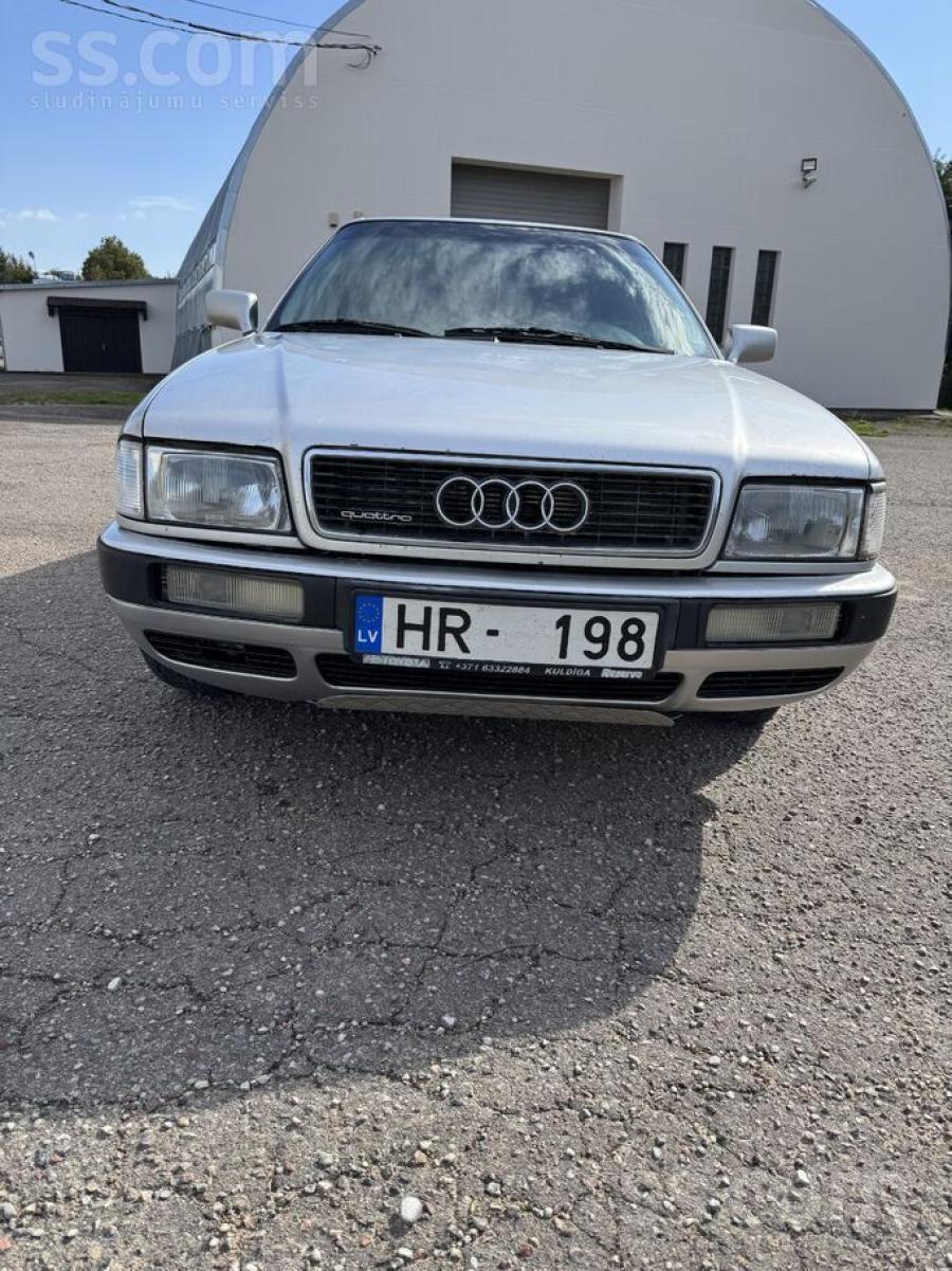 Pelēks Audi Quattro 1993 Kuldīga, ar dzinēja tilpumu 2.00 L un nobraukumu 0 tūkst. km par 1850 €, foto 1 vietnē AUTOMOTO.COM.LV