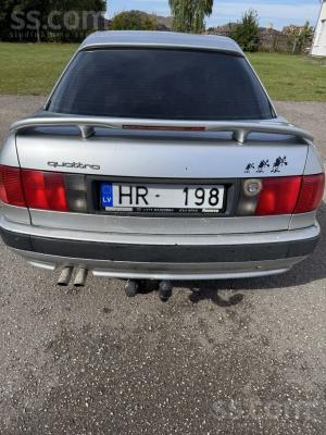 Pelēks Audi Quattro 1993 Kuldīga, ar dzinēja tilpumu 2.00 L un nobraukumu 0 tūkst. km par 1850 €, foto 4 vietnē AUTOMOTO.COM.LV