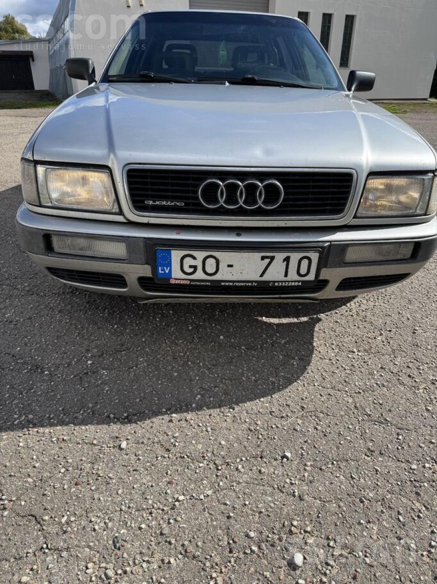 Серый Ауди Quattro 1993 в Кулдига, объемом двигателя 2.00 л и пробегом 0 тыс. км за 1850 €, фото 1 на AUTOMOTO.COM.LV