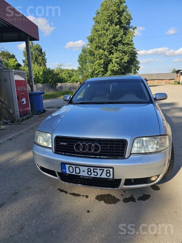 Grey Audi Quattro 2001 in Madona, with an engine capacity of 3.00 L and mileage of 261 thousand km for 2850 €, photo 2 on AUTOMOTO.COM.LV
