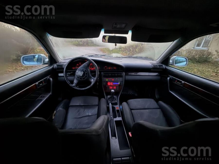 Grey Audi Quattro 1997 in Rezekne, with an engine capacity of 2.50 L and mileage of 400 thousand km for 1350 €, photo 10 on AUTOMOTO.COM.LV