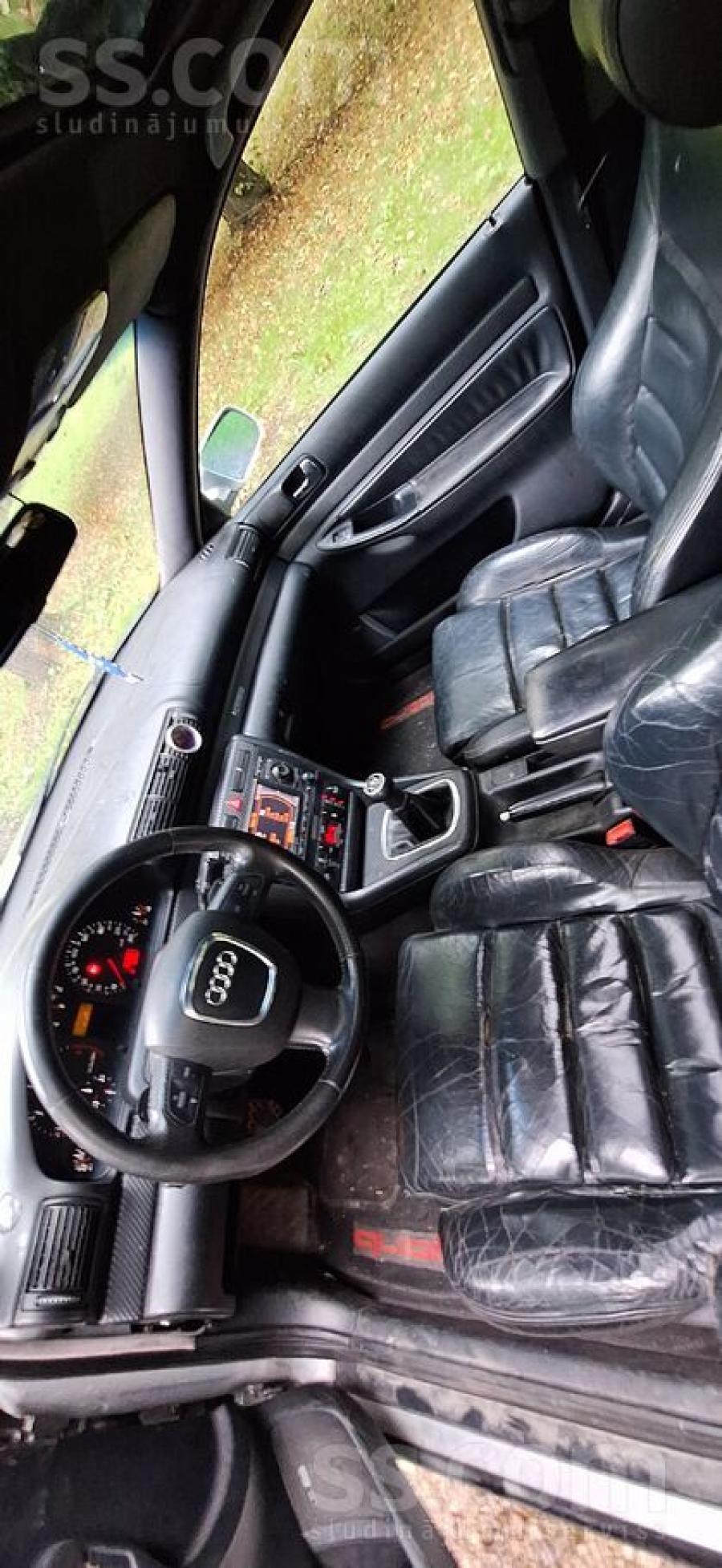 Pelēks Audi Quattro 1999 Bauska, ar dzinēja tilpumu 1.90 L un nobraukumu 466 tūkst. km par 2600 €, foto 6 vietnē AUTOMOTO.COM.LV