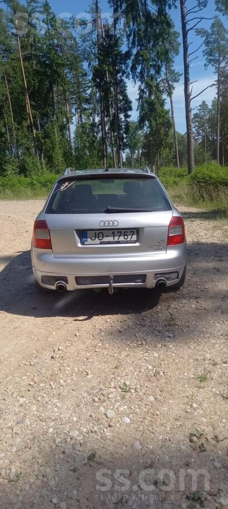 Серый Ауди Quattro 2001 в Талси, объемом двигателя 2.50 л и пробегом 343 тыс. км за 1850 €, фото 5 на AUTOMOTO.COM.LV