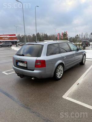 Pelēks Audi Quattro 2003 Rīga, ar dzinēja tilpumu 2.50 L un nobraukumu 612 tūkst. km par 1550 €, foto 4 vietnē AUTOMOTO.COM.LV