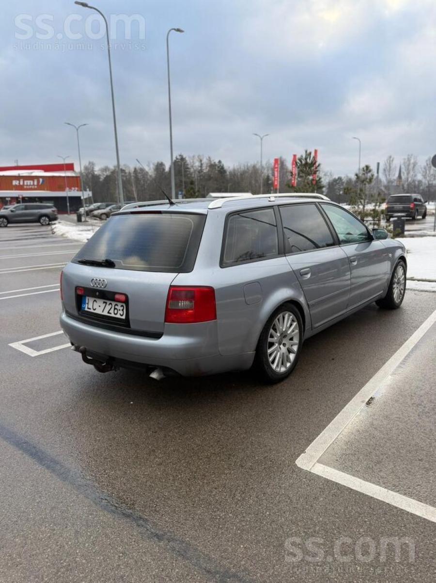 Pelēks Audi Quattro 2003 Rīga, ar dzinēja tilpumu 2.50 L un nobraukumu 612 tūkst. km par 1550 €, foto 4 vietnē AUTOMOTO.COM.LV