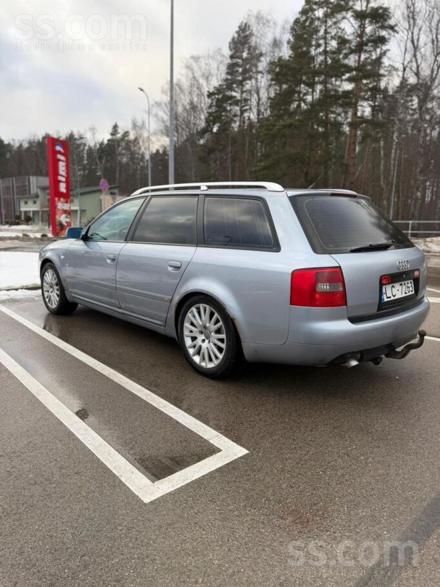 Pelēks Audi Quattro 2003 Rīga, ar dzinēja tilpumu 2.50 L un nobraukumu 612 tūkst. km par 1550 €, foto 5 vietnē AUTOMOTO.COM.LV