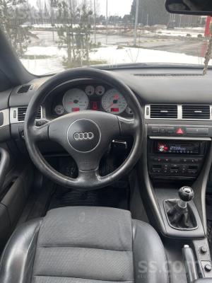 Pelēks Audi Quattro 2003 Rīga, ar dzinēja tilpumu 2.50 L un nobraukumu 612 tūkst. km par 1550 €, foto 8 vietnē AUTOMOTO.COM.LV