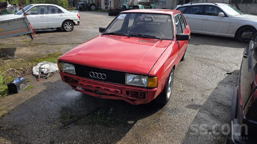 Красный Ауди Quattro 1983 в Мадона, объемом двигателя 2.20 л и пробегом 220 тыс. км за 2800 €, фото 1 на AUTOMOTO.COM.LV