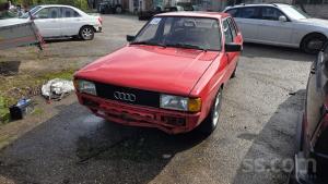 Красный Ауди Quattro 1983 в Мадона, объемом двигателя 2.20 л и пробегом 220 тыс. км за 2800 €, фото  на AUTOMOTO.COM.LV